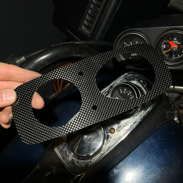 Carbon fiber Tank Dash Console Covers – Yu Parts design